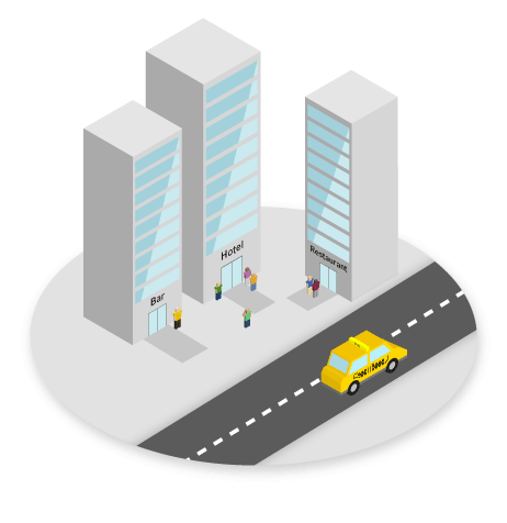 Dispositif de réservation de taxi | Hôtels Réservez en exclusivité avec ...