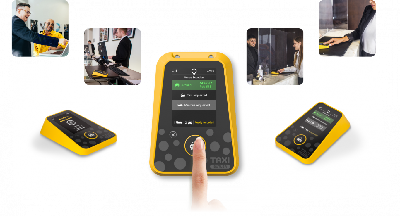 Taxi Butler ONE | The simplest taxi booking device | Taxi Butler 🚕