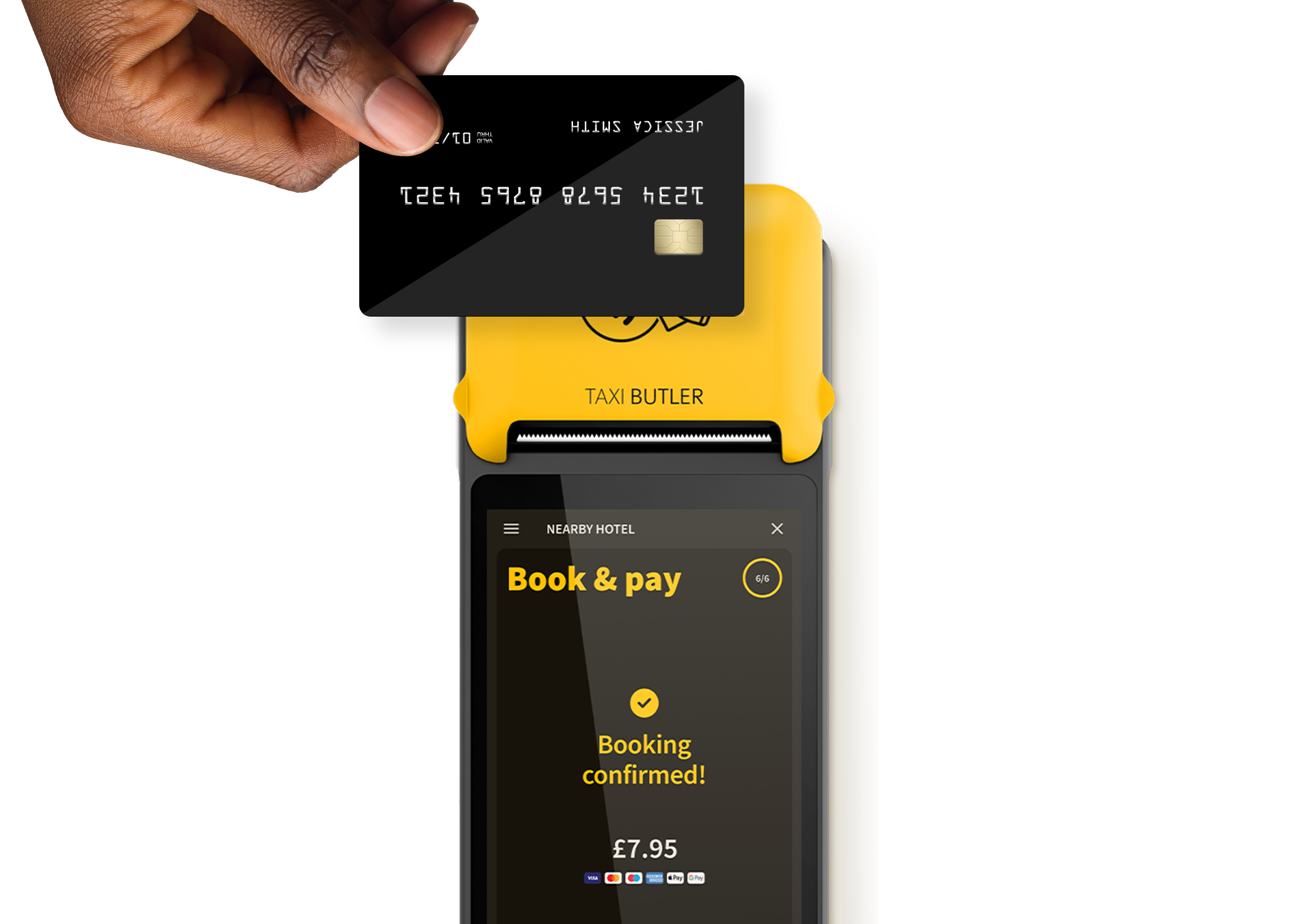 Say hello to payments with Taxi Butler 👋